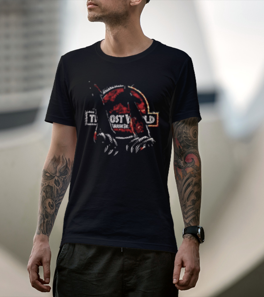The Lost World Jurassic Park Something Has Survived Two Sided T-Shirt