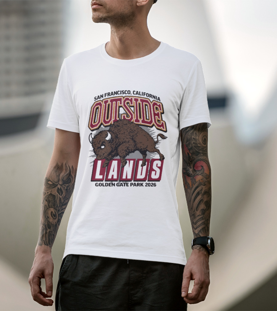 Outside Lands Golden Gate Park 2026 San Francisco CA Event T-Shirt