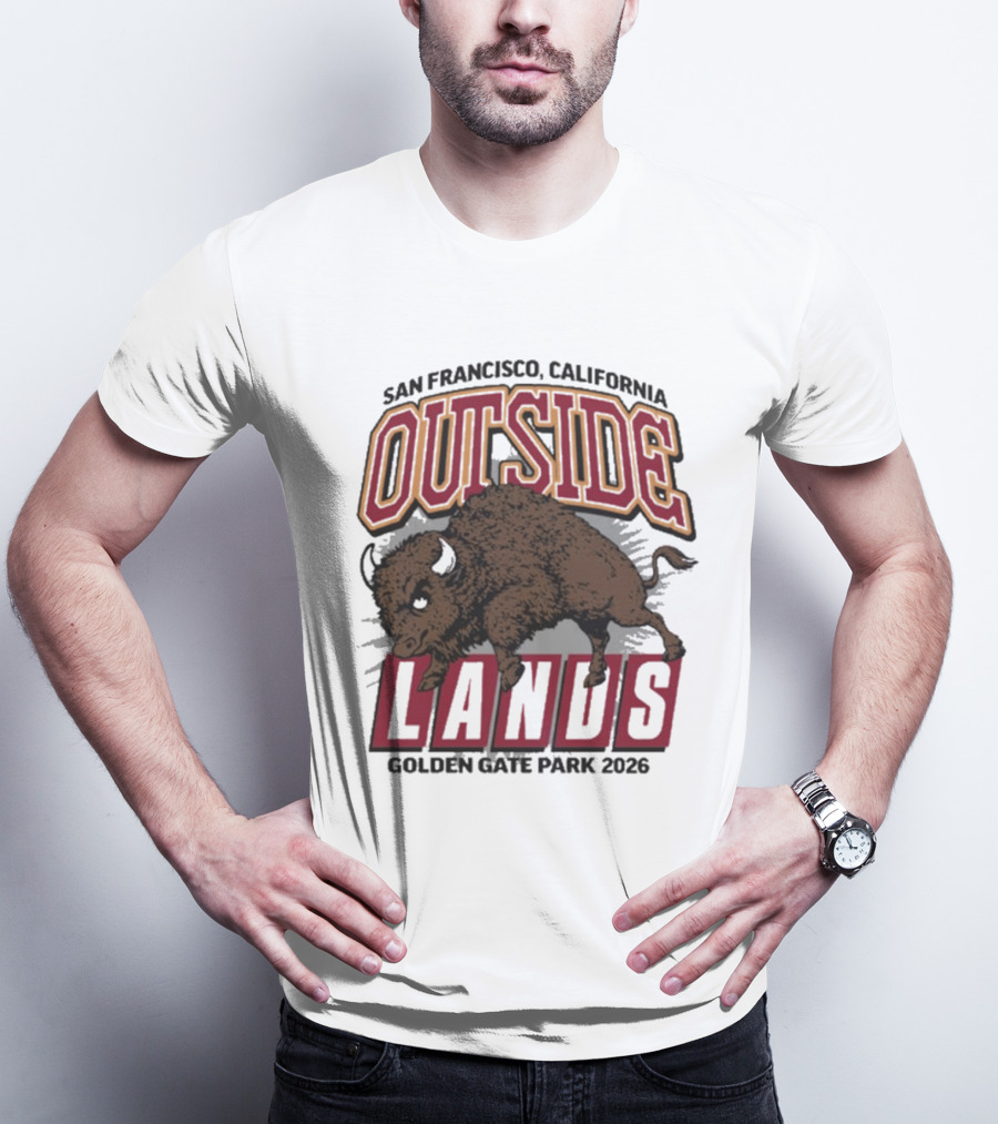 Outside Lands Golden Gate Park 2026 San Francisco CA Event T-Shirt