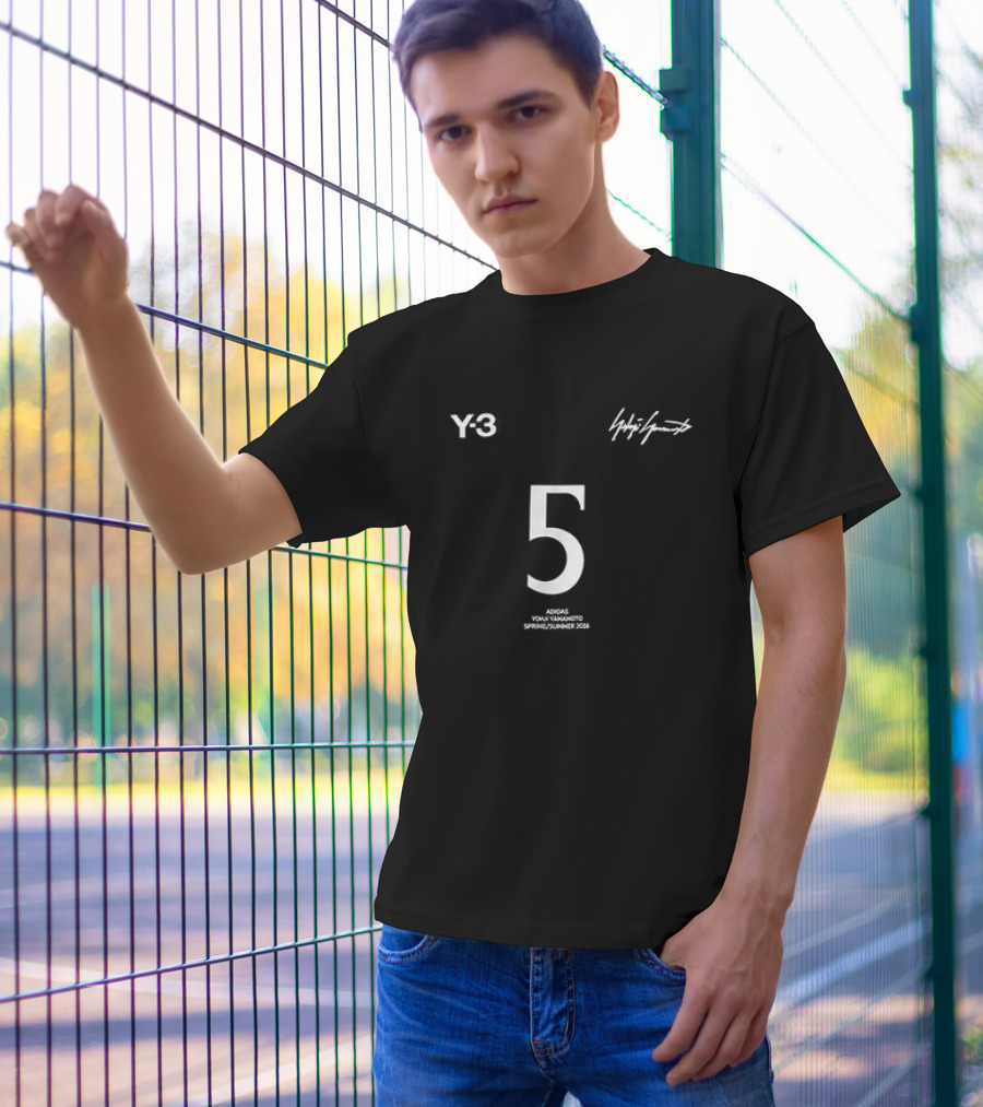 Y 3 Yohji Yamamoto 5 Collection Trendingnowe T-Shirt