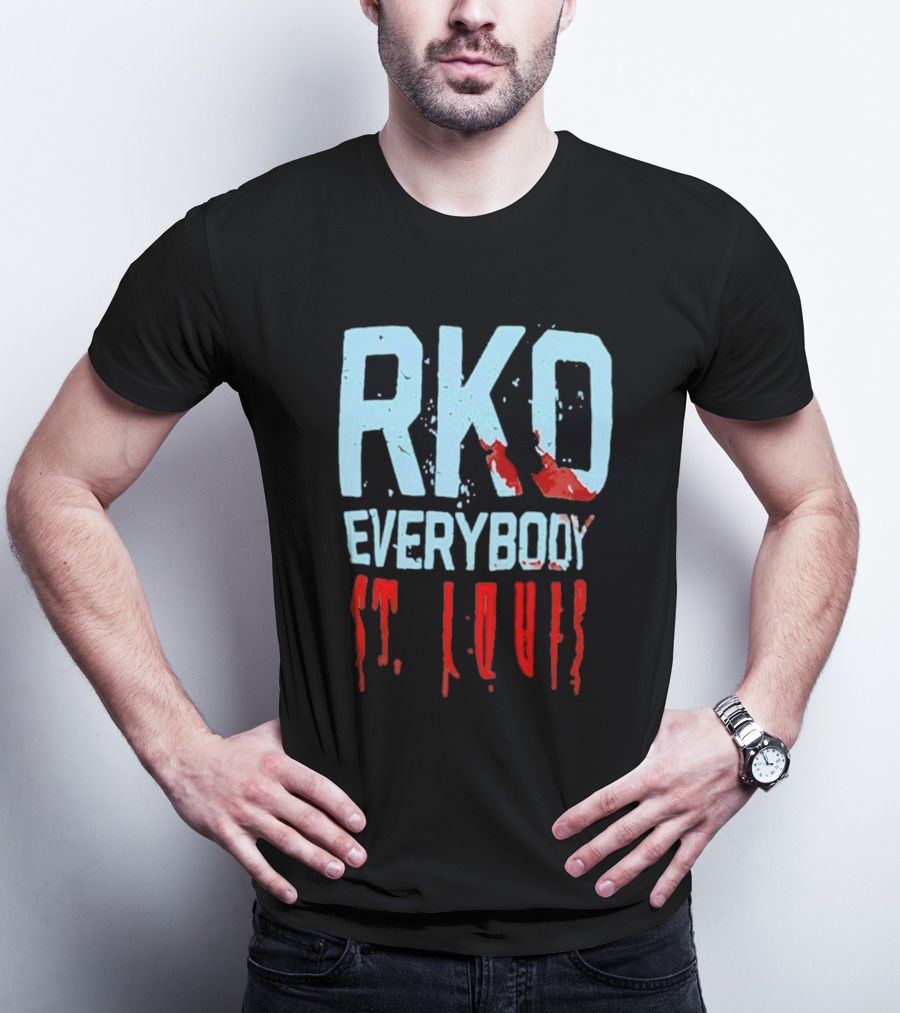 RKO Everybody St Louis Randy Orton Wrestling Fan T-Shirt