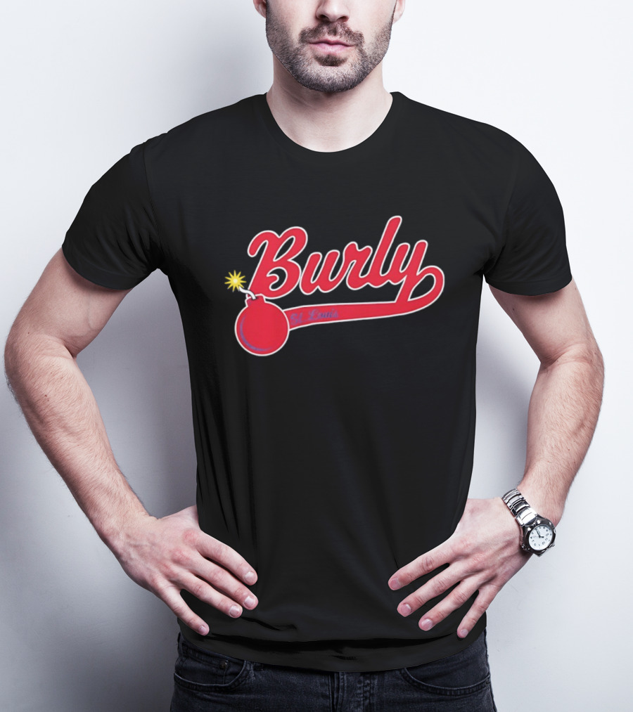 Alec Burleson Burly Bomb St Louis Cardinals MLB 2026 T-Shirt