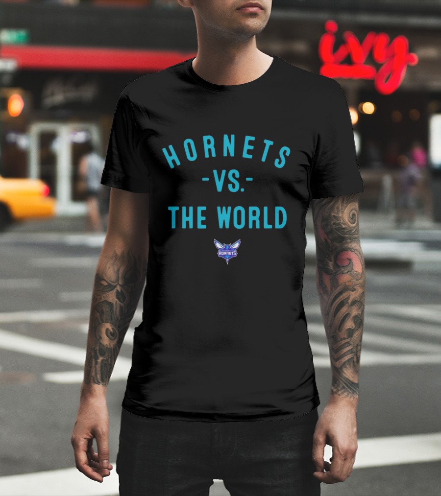 Charlotte Hornets Vs The World NBA 2026 Nowbes T-Shirt