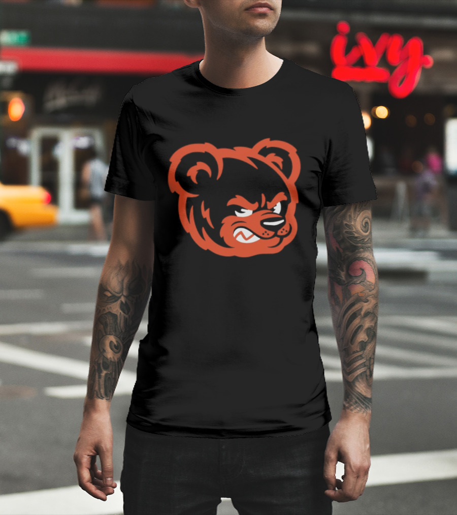 Monterrey Osos Fierce Bear Head T-Shirt