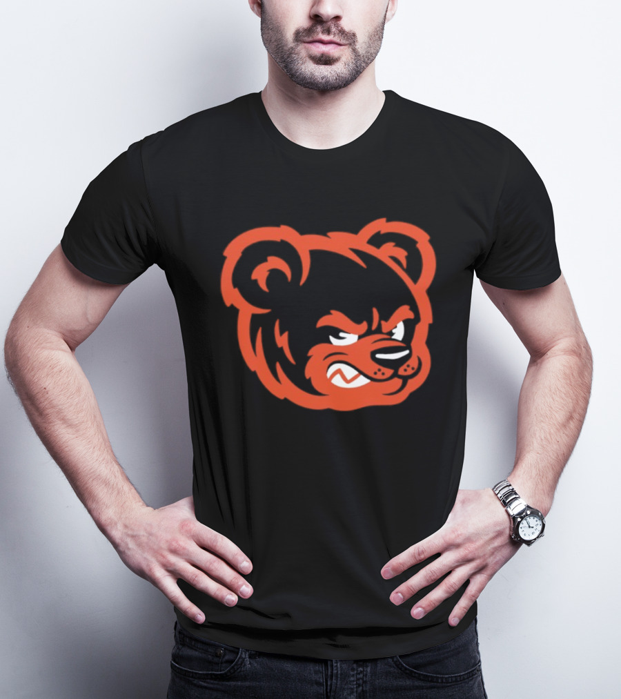 Monterrey Osos Fierce Bear Head T-Shirt