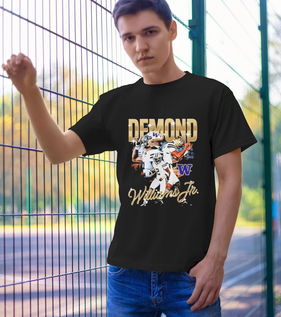 Demond Williams Jr. Washington Huskies Football 2026 Big Ten Media Days T-Shirt