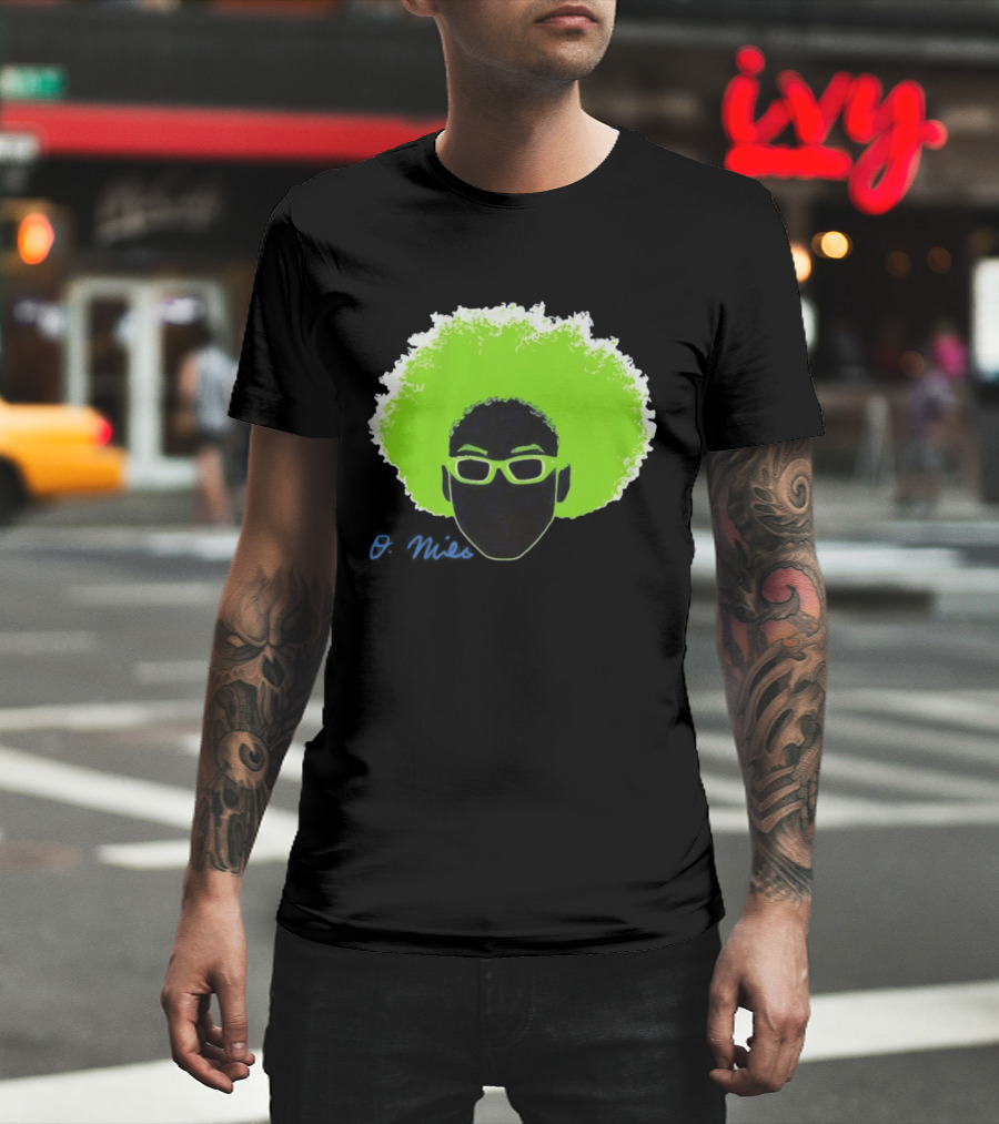 Olivia Miles Minnesota Lynx 2026 WNBA Green Afro And Glasses T-Shirt