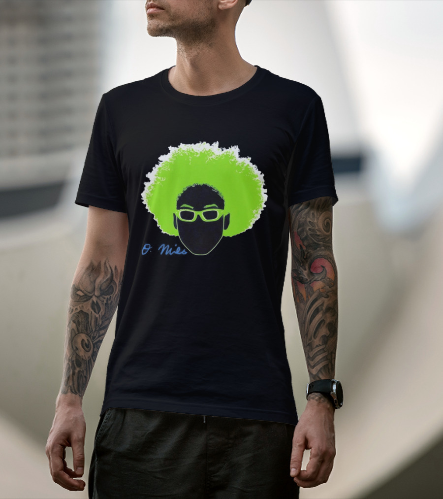 Olivia Miles Minnesota Lynx 2026 WNBA Green Afro And Glasses T-Shirt