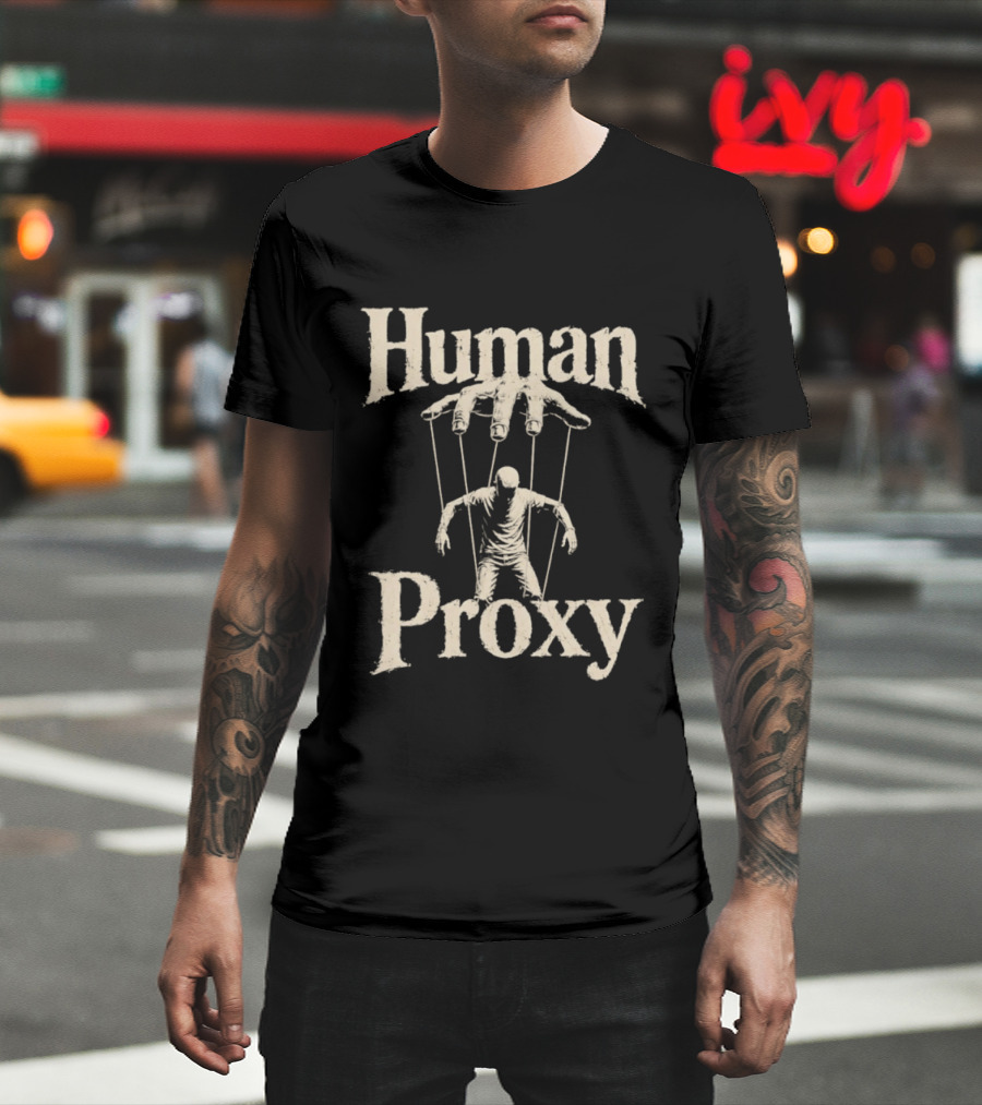 Human Proxy Puppeteer Strings Control T-Shirt