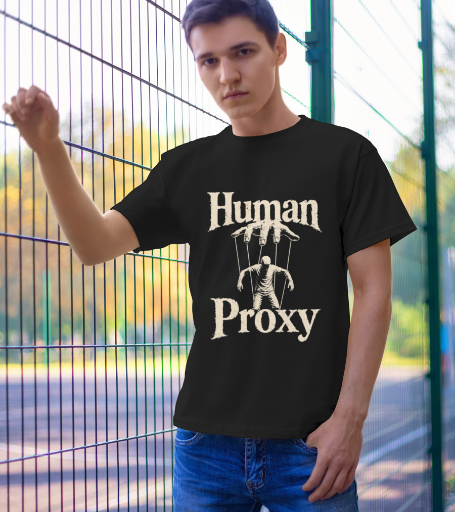 Human Proxy Puppeteer Strings Control T-Shirt