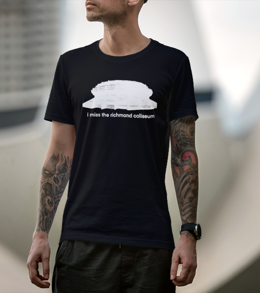 Richmond Coliseum Virginia History Nostalgia T-Shirt