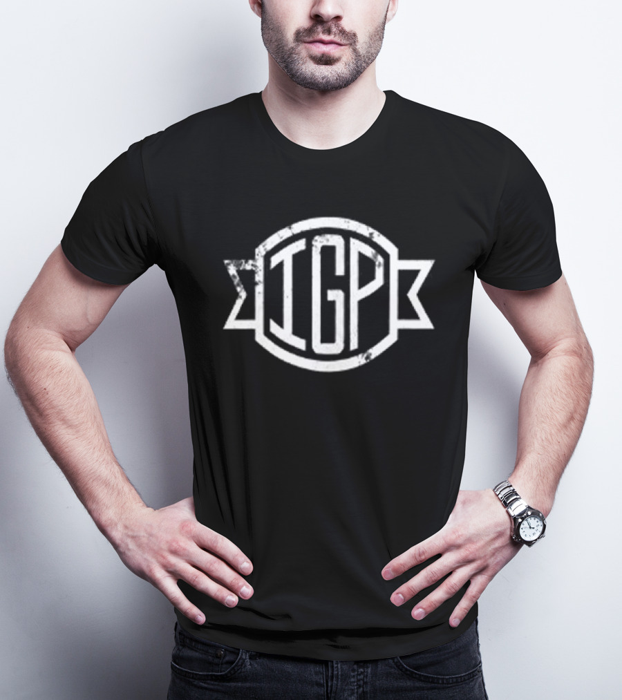 Russell Crowe IGP Emblem Circle White T-Shirt