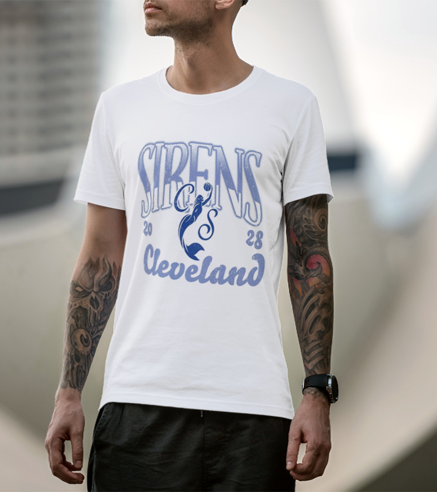 Sirens 2028 Cleveland Mermaids T-Shirt