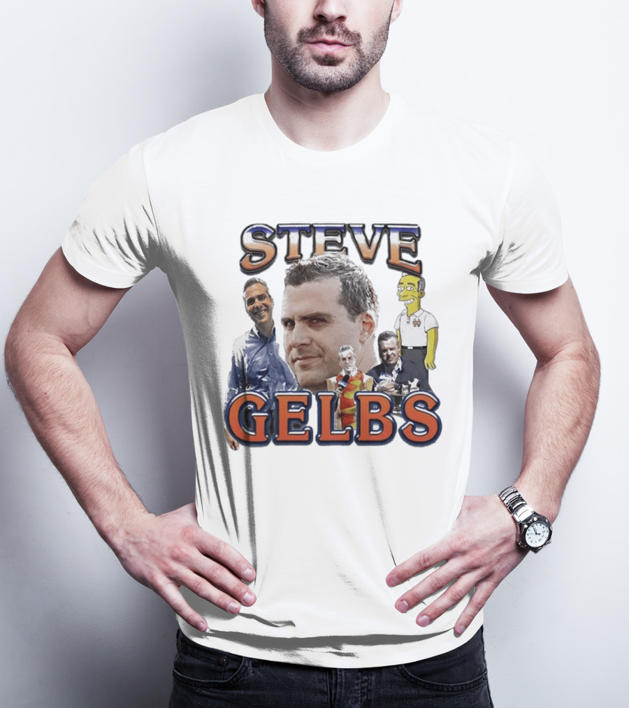 Steve Gelbs Simpsons Character Collage 2026 T-Shirt