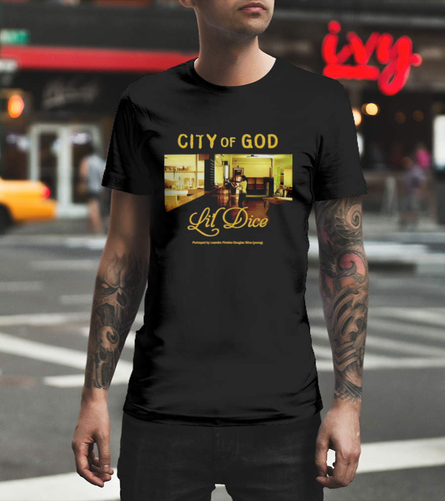 City Of God Lil Dice Leandro Firmino Douglas Silva T-Shirt