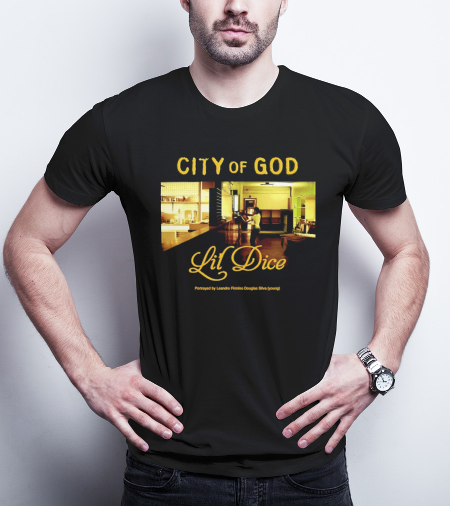 City Of God Lil Dice Leandro Firmino Douglas Silva T-Shirt