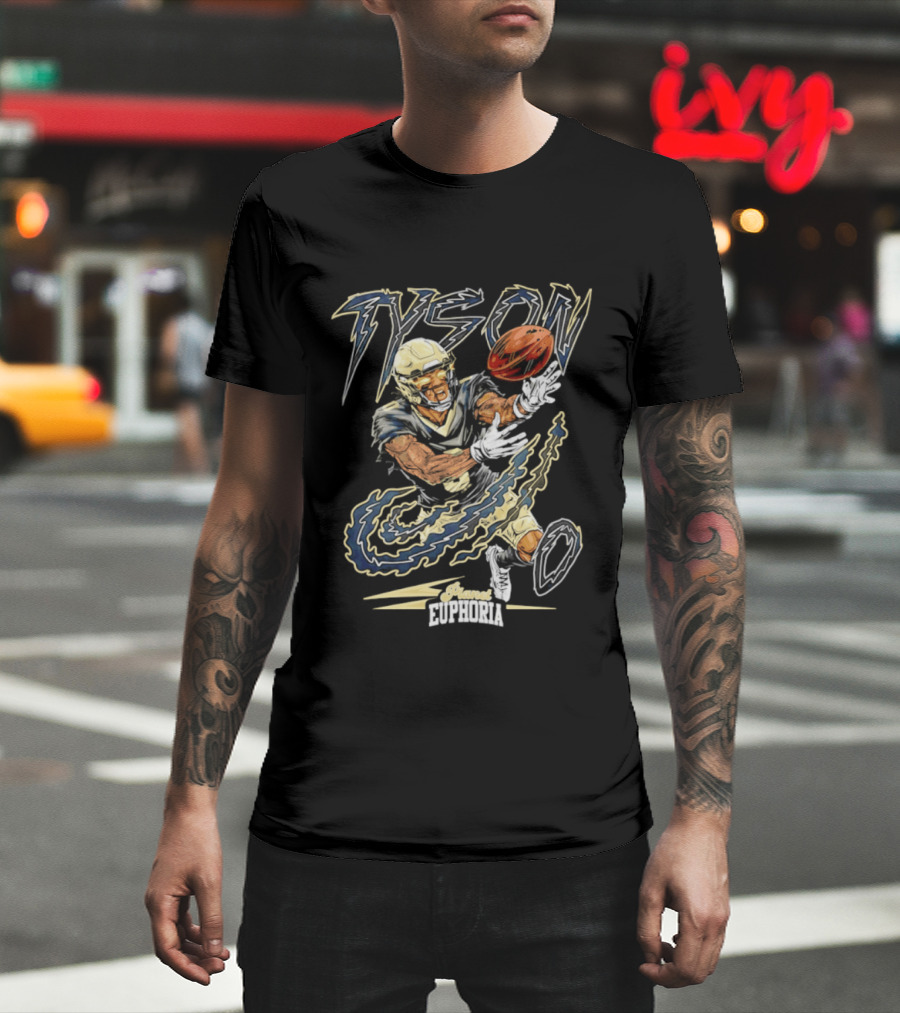 Tyson 0 Catching Football New Orleans Saints 2026 Season T-Shirt