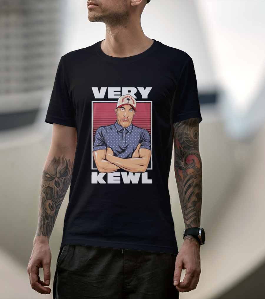 Very Kewl PE Guy Palm Tree Hat T-Shirt