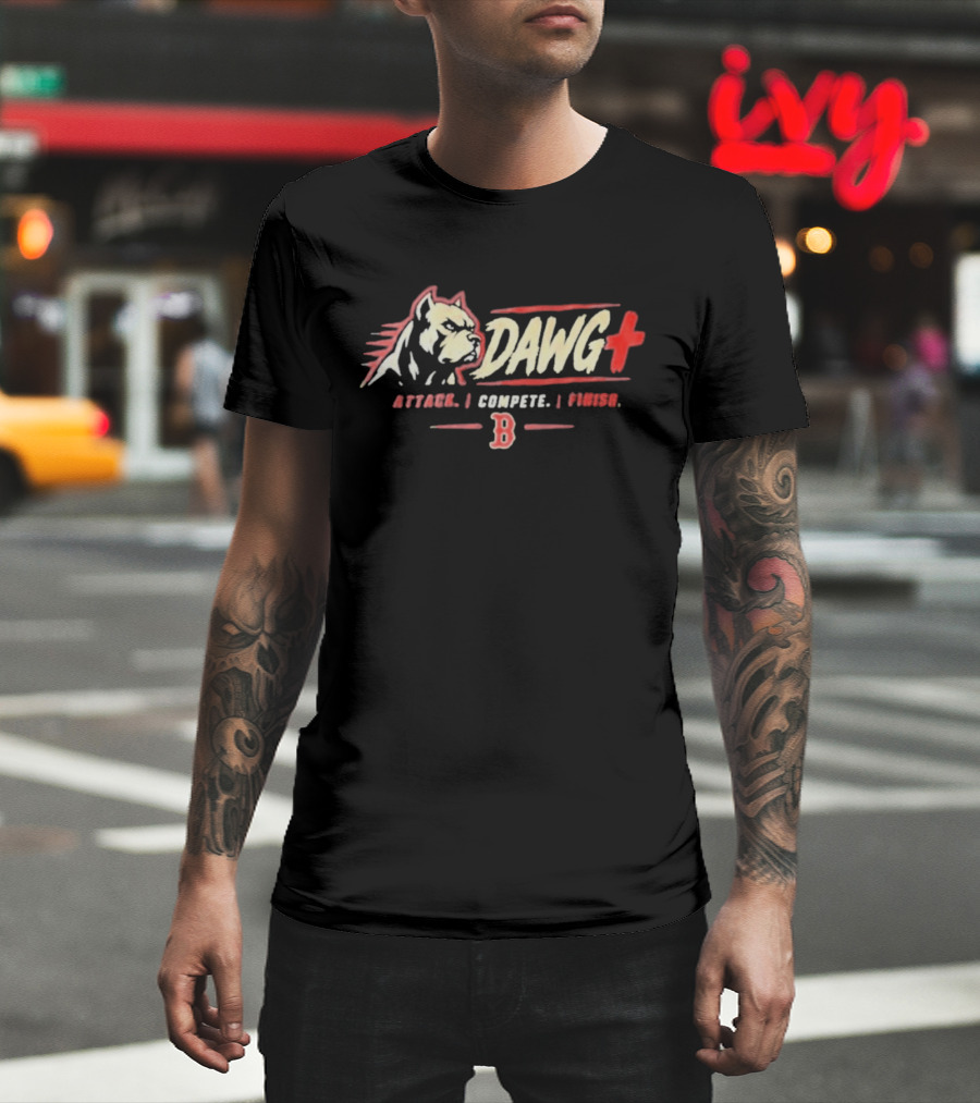 Aroldis Chapman Dawg Plus Attack Compete Finish B T-Shirt