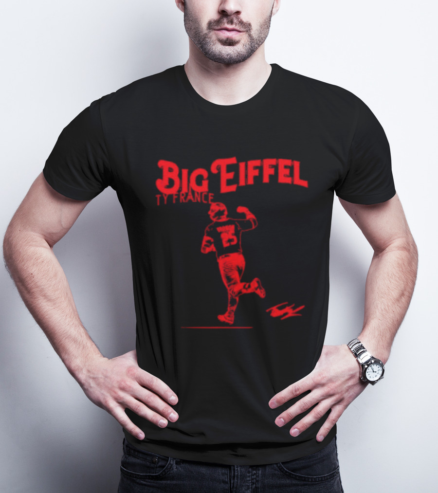 Big Eiffel Ty France San Diego Padres 2026 MLB T-Shirt
