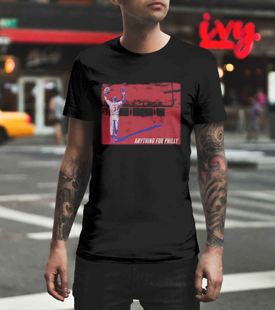 Bryce Harper 2026 Anything For Philly MLB Season 3 T-Shirt