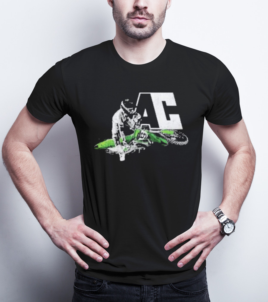 Kawasaki Adam Cianciarulo AC Motocross Racing T-Shirt