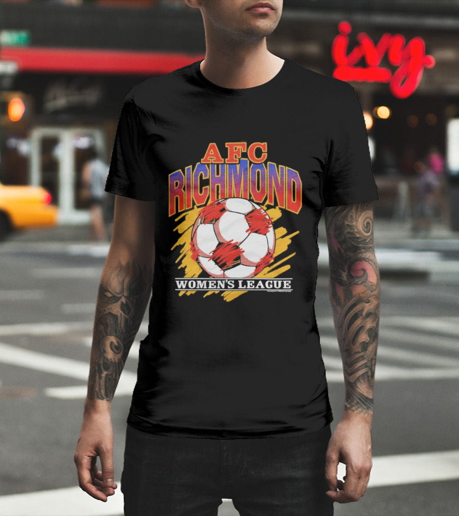 Ted Lasso AFC Richmond Women's League Soccer Ball T-Shirt