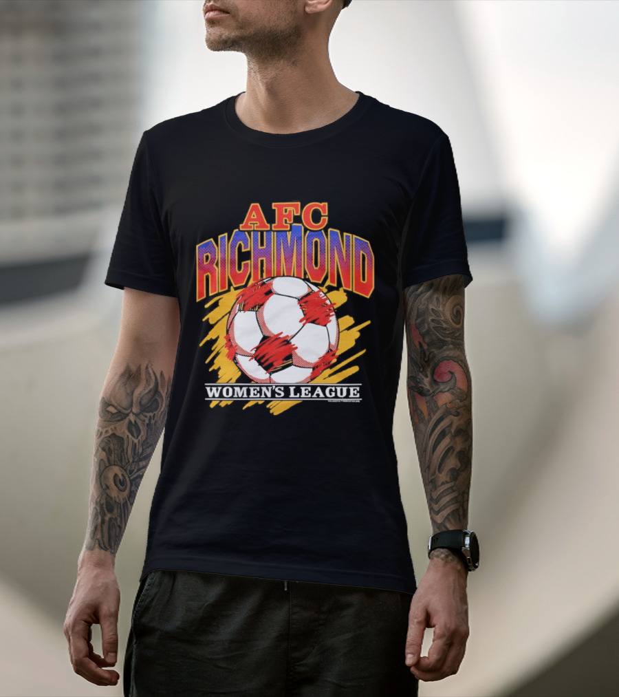 Ted Lasso AFC Richmond Women's League Soccer Ball T-Shirt