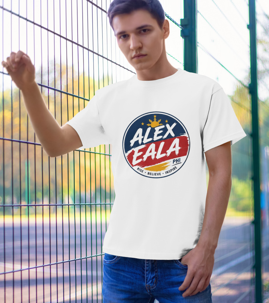 Alex Eala Rise Believe Inspire PHI Sun And Stars T-Shirt