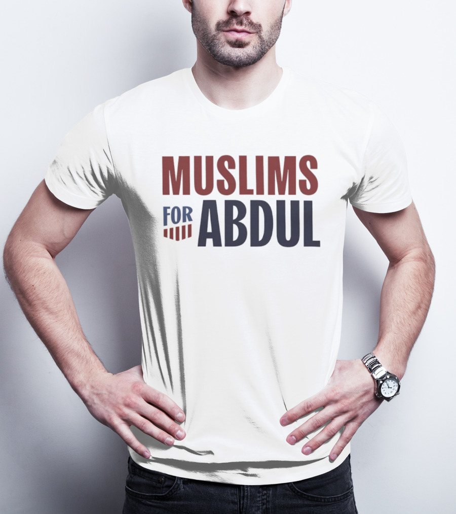 Muslims For Abdul Michigan Governor Progressive Politics T-Shirt