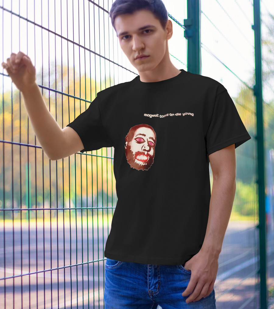 Mogwai Come On Die Young Album Cover Art Face T-Shirt