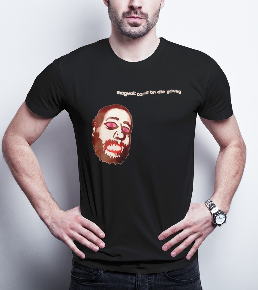 Mogwai Come On Die Young Album Cover Art Face T-Shirt