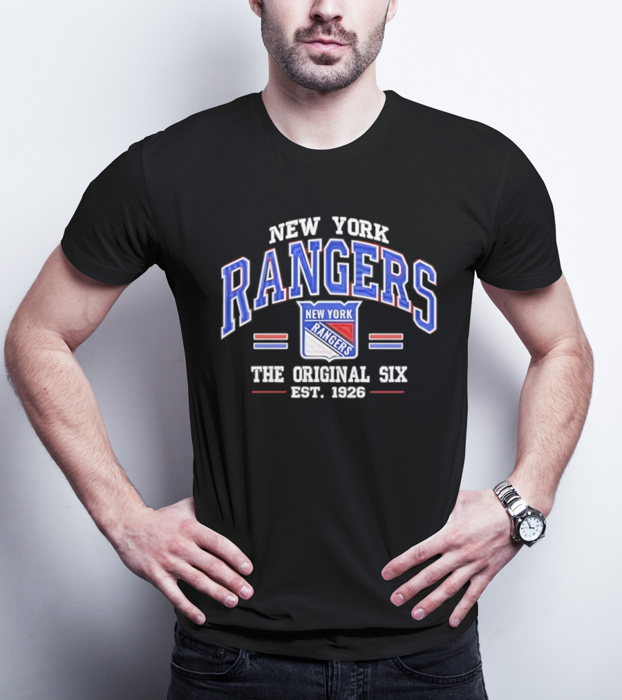 New York Rangers The Original Six Established 1926 T-Shirt