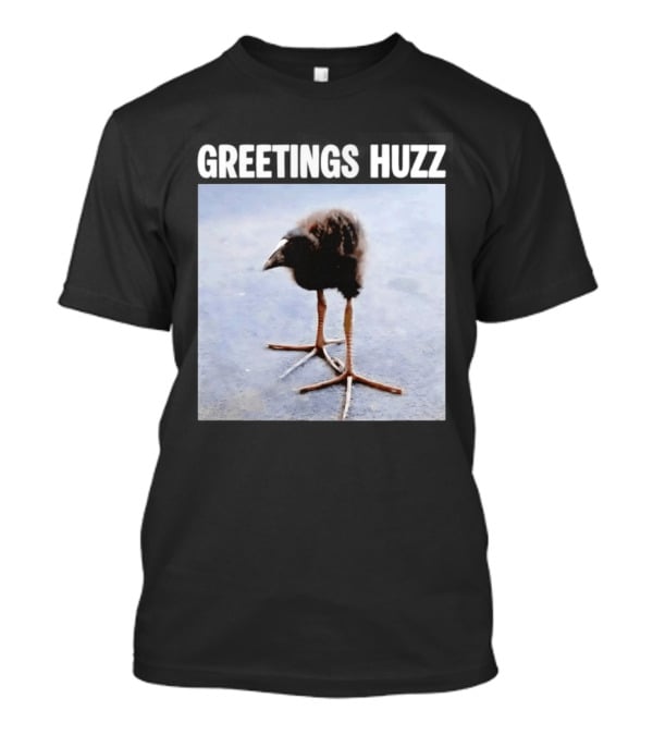 Greetings Huzz Bird Funny Meme Photo T-Shirt