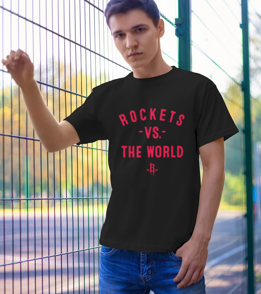 Houston Rockets Vs The World NBA 2026 Nowbes T-Shirt