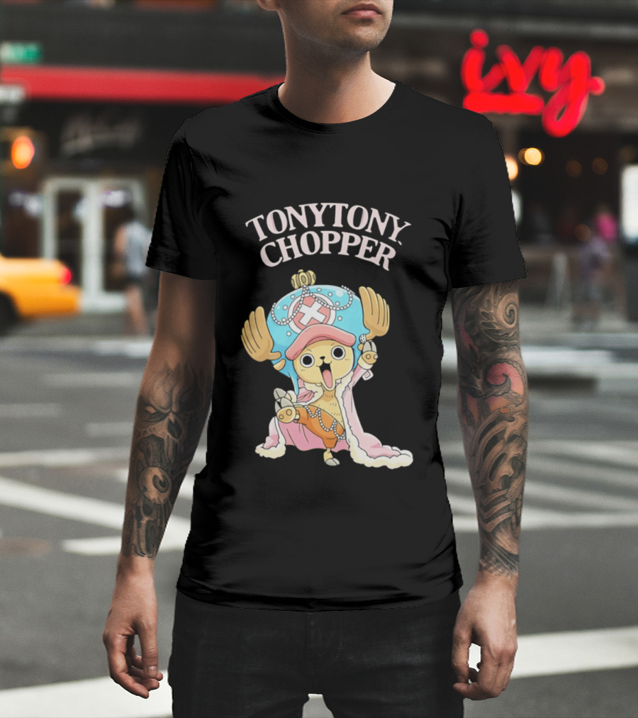 Tony Tony Chopper One Piece Anime Manga Character Fan T-Shirt