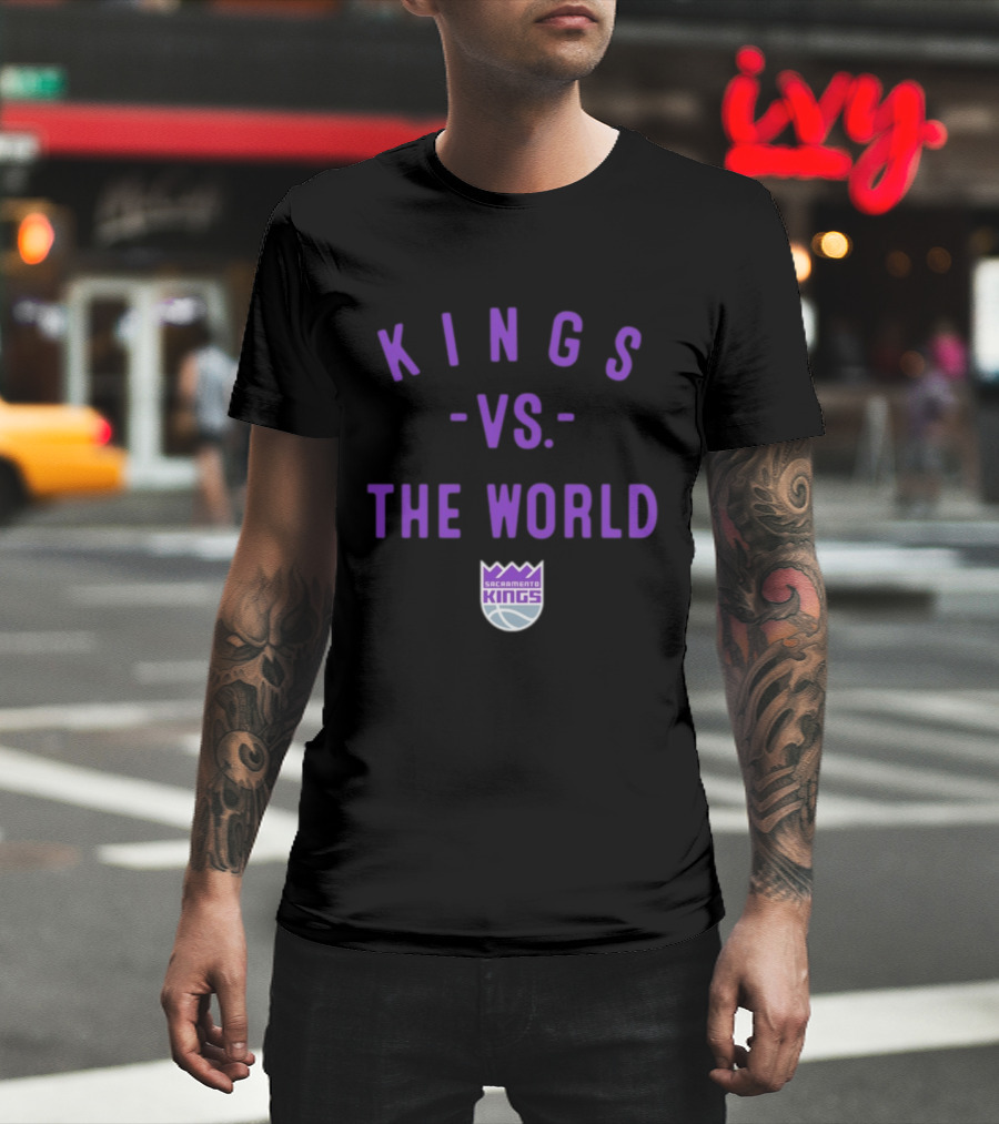 Sacramento Kings Vs The World NBA 2026 Nowbes T-Shirt