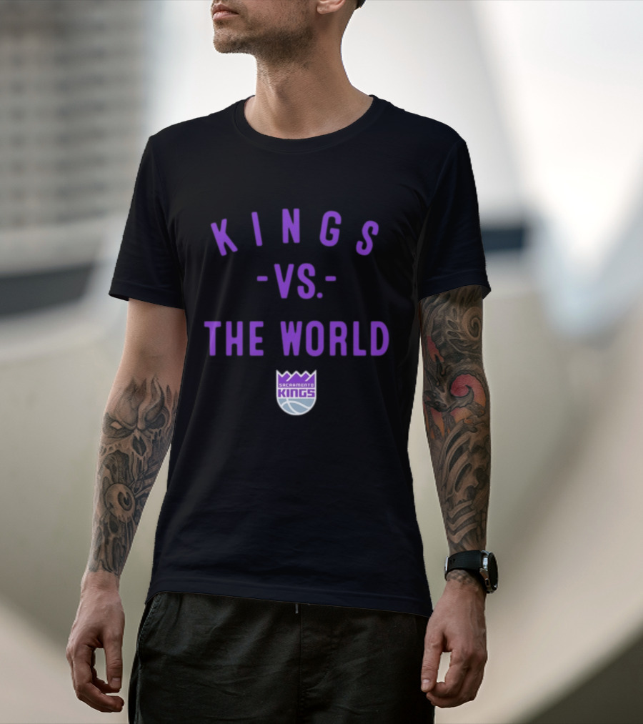 Sacramento Kings Vs The World NBA 2026 Nowbes T-Shirt