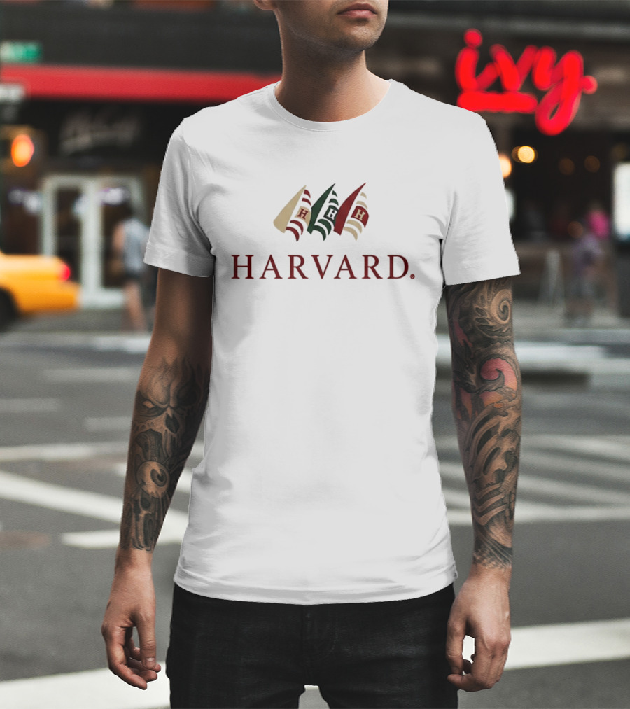 Harvard Parody Cardi B Fans Fashion Statement With Three Iconic H Hats T-Shirt
