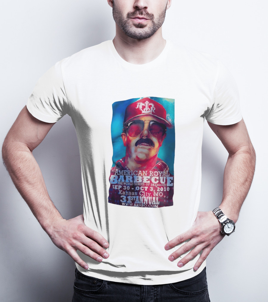 Dale Earnhardt American Royal Barbecue 2010 Kansas City Sep 30 Oct 3 31st Annual T-Shirt
