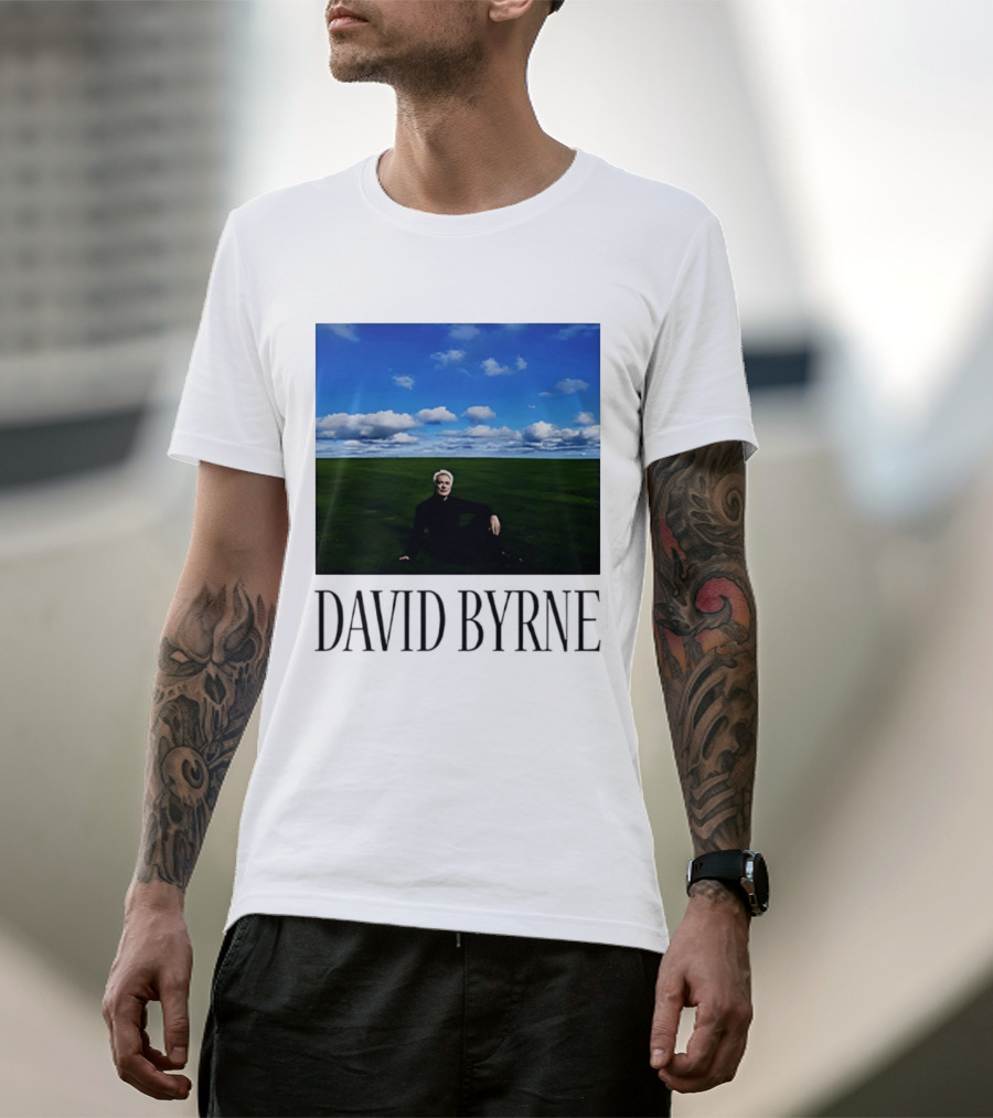 David Byrne Windows Wallpaper Meme T-Shirt