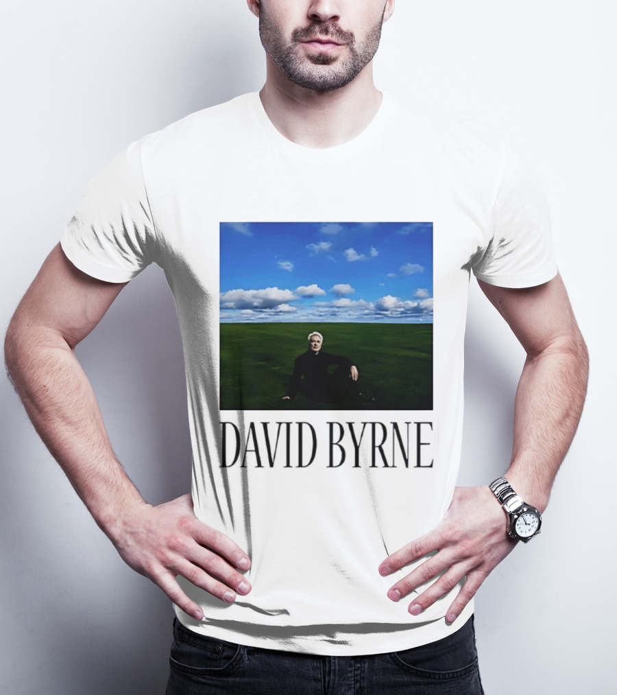 David Byrne Windows Wallpaper Meme T-Shirt