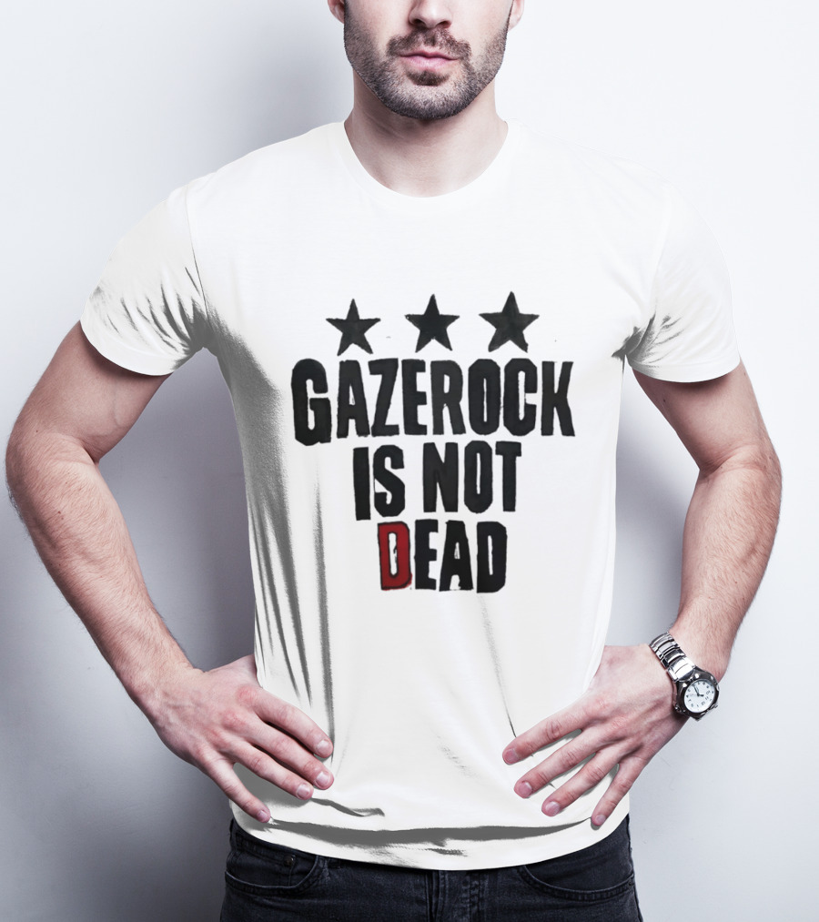 Gazerock Is Not Dead Stars T-Shirt