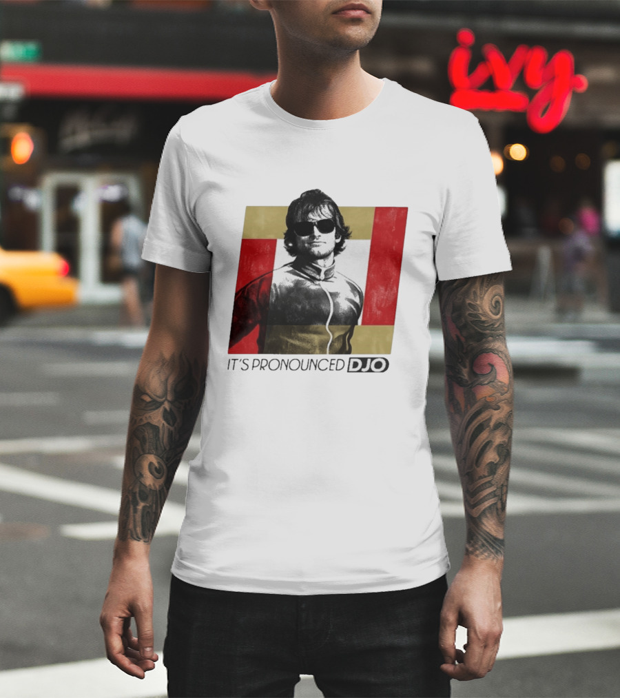 It's Pronounced Djo With Retro Style Sunglasses T-Shirt