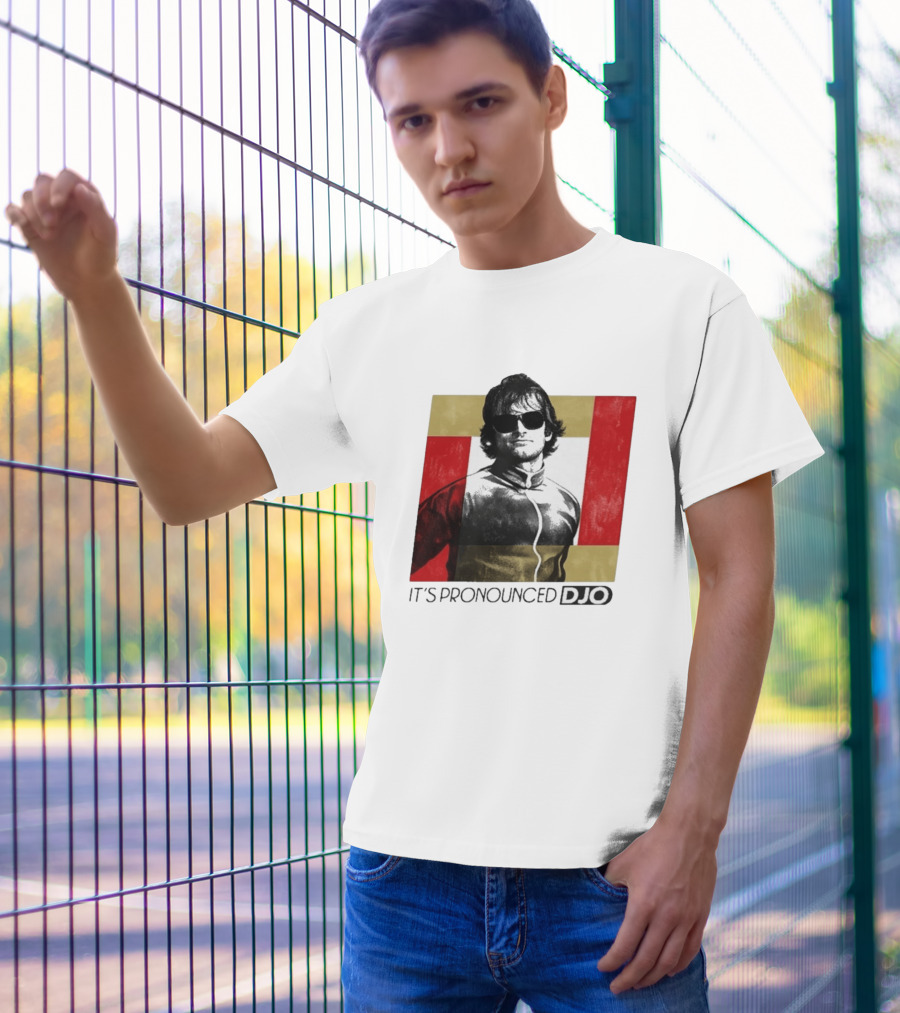 It's Pronounced Djo With Retro Style Sunglasses T-Shirt