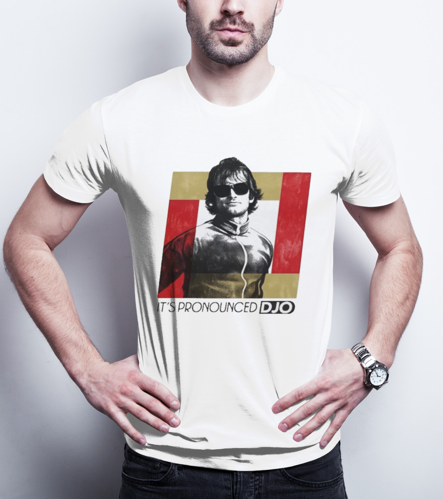 It's Pronounced Djo With Retro Style Sunglasses T-Shirt