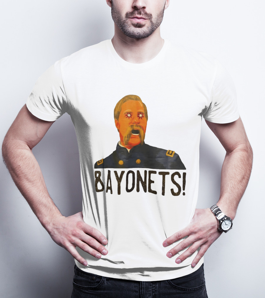 Bayonets Joshua Chamberlain Gettysburg Civil War T-Shirt
