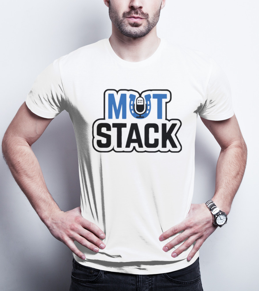 Mut Stack Madden Ultimate Team Podcast Football Microphone T-Shirt