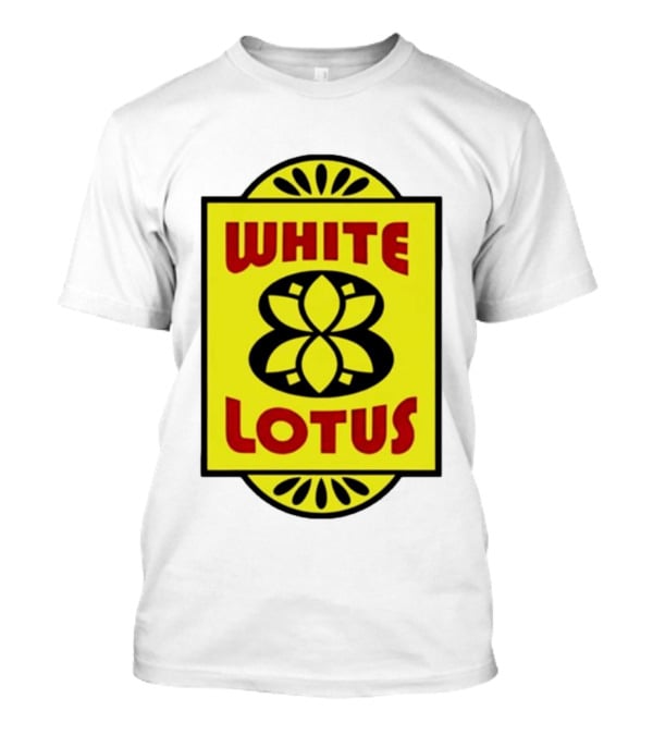 White Lotus Retro Motel Sign T-Shirt