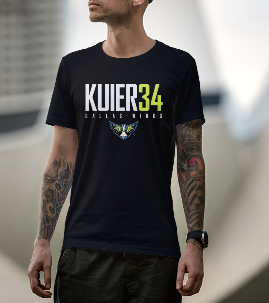 Kuier 34 Dallas Wings 2026 WNBA T-Shirt